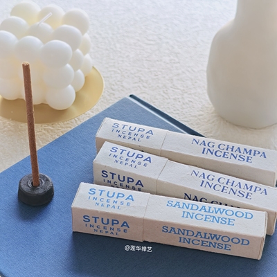 舒缓天然植物尼泊尔线香stupa香