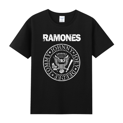 大码摇滚雷蒙斯ramones朋克夏装