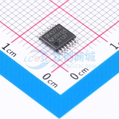 运算放大器 OPA4377AIPW TSSOP-14 TI/德州 电子元件配单原装正品