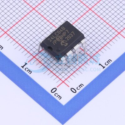 EEPROM 24LC04B/P PDIP-8 MICROCHIP(美国微芯) 电子元件原装正品