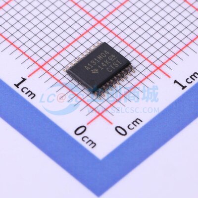 模数转换芯片ADC ADS131M04IPWR TSSOP-20 TI/德州 电子元件配单