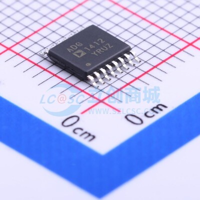 模拟开关/多路复用器 ADG1412YRUZ-REEL7 TSSOP-16 ADI(亚德诺)