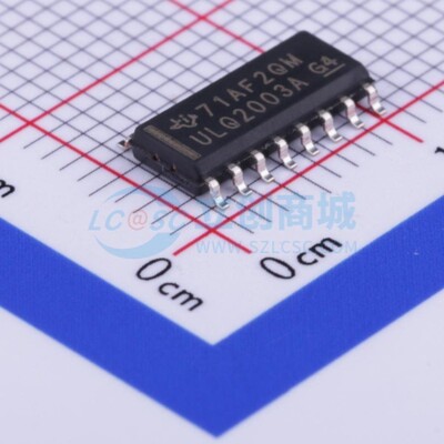 达林顿晶体管阵列 ULQ2003ADR SOIC-16 TI/德州 电子元件原装正品