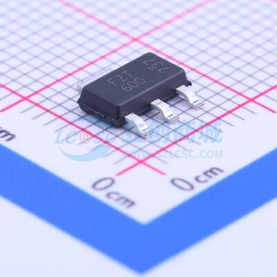 达林顿管 FZT600TA SOT-223 DIODES(美台) 电子元件原装正品