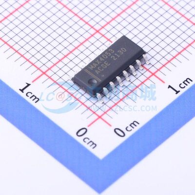模拟开关/多路复用器 MAX4053ACSE+T SOIC-16 MAXIM(美信) 元器件