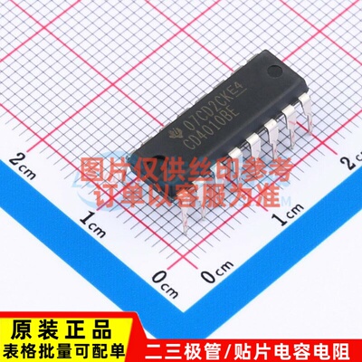 转换器/电平移位器 CD4010BE PDIP-16 TI/德州 电子元件原装正品