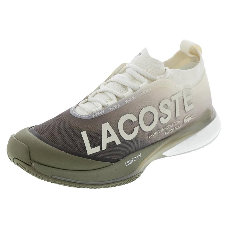 海外代购Lacoste/拉科斯特女士网球鞋缓震抓地力轻量透气球场