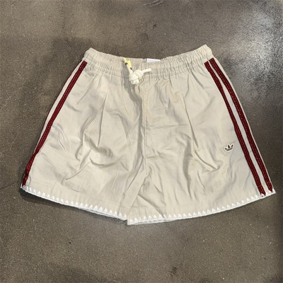 Adidas三叶草 女子运动休闲潮流南法度假风短裤 KX0747 KX0748