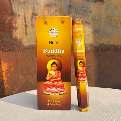 印度进口Flute正品线香达摩香Buddha 香薰家用室内供奉香除味