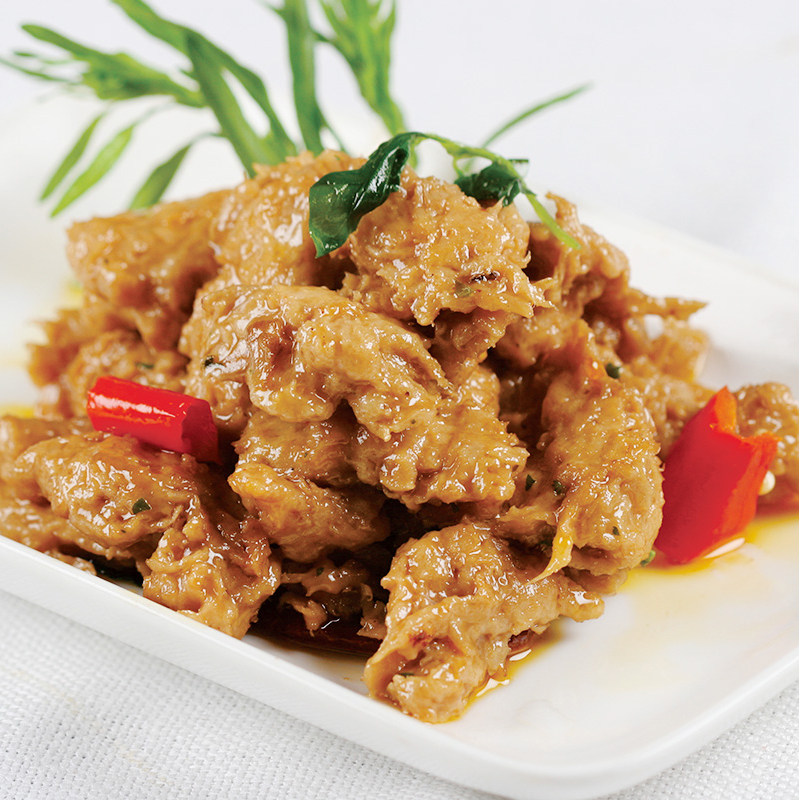 齐善三杯鸡素蚝皇豆制品佛家人造肉大豆蛋白仿荤素鸡肉斋菜素食