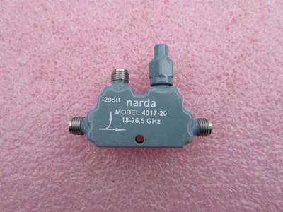 NARDA 4017-20 18-26.5GHz 20dB 30W 射频微波 定向 耦合器