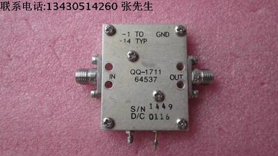 Aeroflex 6437 8-12GHz SMA 电控模拟移相器射频微波电调移相器