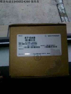 87104B agilent 全新原包装 87104B 20GHz SP4T 多端口同轴开关