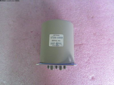 Agilent 87106-60009（87106C） 26.5GHz SP6T 射频微波同轴开关