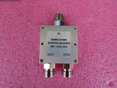 SHWPD2-8002000N  800-2000MHz 10W N 射频微波一分二功分器