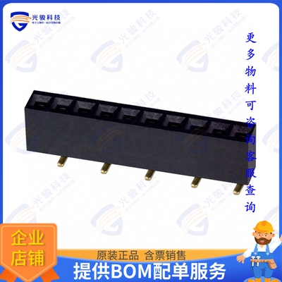 NPPC101KFXC-RC 连接器CONN HDR 10POS 0.1 GOLD SMD