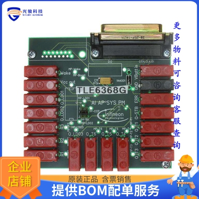 DEMOBOARD TLE 6368【BOARD DEMO FOR TLE 6368】DC/DC、AC/DC、S