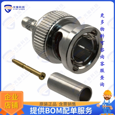 112950 连接器CONN BNC PLUG STR 75 OHM CRIMP