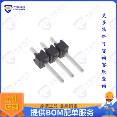 MTSW-103-07-T-S-240 连接器CONN HEADER VERT 3POS 2.54MM