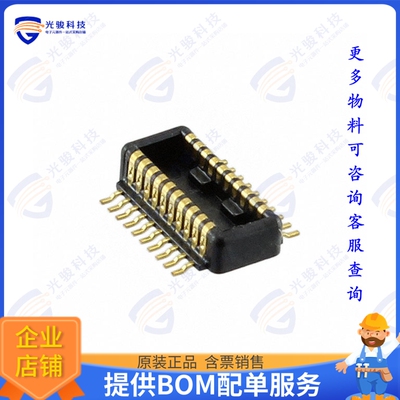 AXK820145WG 连接器CONN HDR 20POS SMD GOLD