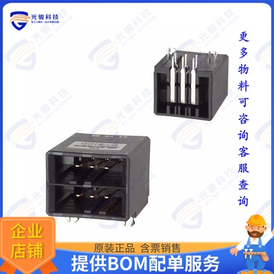 3-178137-3 连接器CONN HEADER R/A 6POS 3.81MM