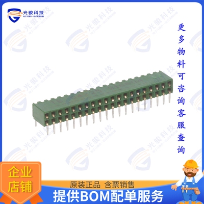 2-216604-0 连接器CONN RCPT 40POS 0.1 GOLD PCB R/A