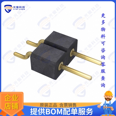 350-10-102-00-206101 连接器CONN HEADER SMD R/A 2POS 2.54MM