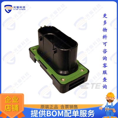 SRK02-MDA-32A-001 连接器REC, 32P, BLK, E, FLANGE, A