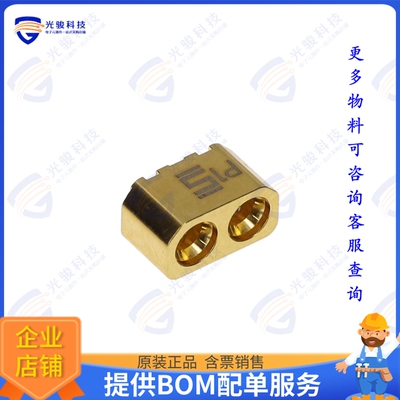 GPPC-PS-1-02-HG-ST-SL 连接器MULTI-POSITION SMPM 2 POSITION S