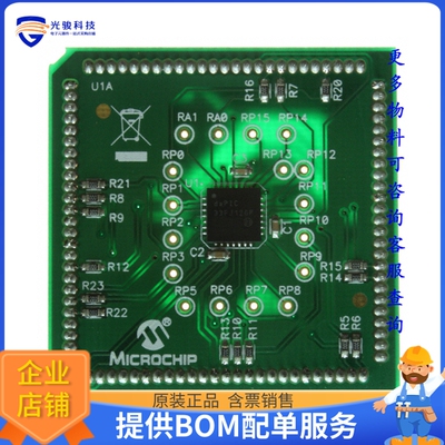 MA330015【MODULE DSPIC33 28P-100P QFP GP】开发板、编程器配件