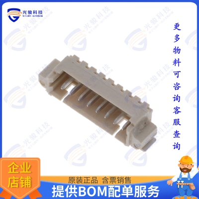 10114830-10108LF 连接器CONN HEADER SMD R/A 8POS 1.25MM