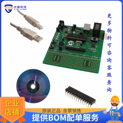 DM300027【16-BIT 28-PIN PIC24/DSPIC30F/33F】嵌入式MCU、DSP