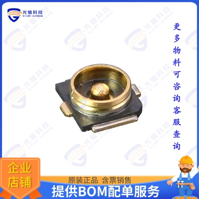 CONMHF4-SMD-G-T 连接器CONN MHF4 JACK STR SMD