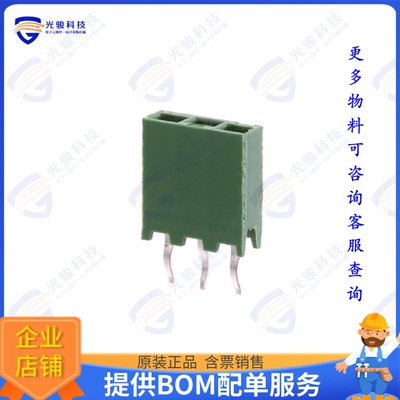 215300-3 连接器CONN RCPT 3POS 0.1 TIN PCB