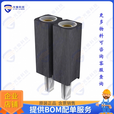 801-83-002-65-410101 连接器CONN SOCKET 2POS 0.1 GOLD PCB