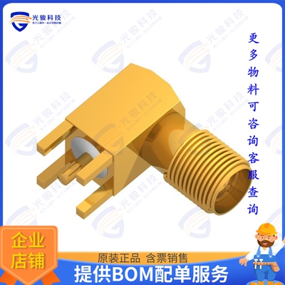SCNRF-6AAP-RAFR 连接器CONN RP-SMA JACK STR 50 Ohms