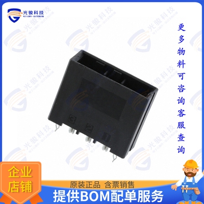 1-1747277-3 连接器CONN HEADER VERT 3POS 6.35MM