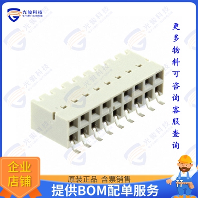 71609-309LF 连接器CONN RCPT 18POS 0.1 GOLD SMD R/A