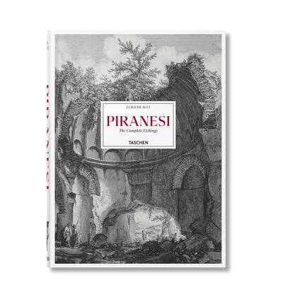 【预售】皮拉内西：蚀刻画全集 Piranesi. The Complete Etchings 原版英文艺术画册画集图书