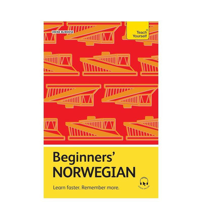 【预售】【语言自学入门系列】挪威语 Beginners’ Norwegian 原版英文语言学习