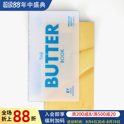 【预售】黄油之书 The Butter Book 原版英文餐饮生活美食