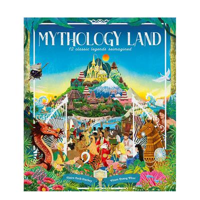 【现货】神话之境：12个经典传奇新编 Mythology Land: 12 classic legends reimagined 原版英文儿童绘本图书