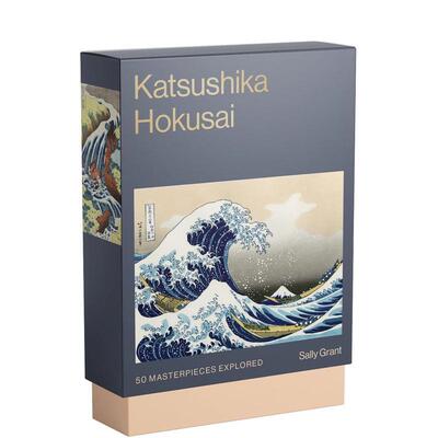 【预售】【艺术大师卡牌】葛饰北斋：50幅杰作 【The Masters Art Decks】Katsushika Hokusai 原版英文艺术画册画集图书书籍