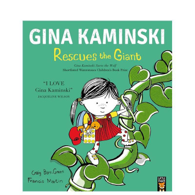 【预售】吉娜卡明斯基勇救人 Gina Kaminski Rescues the Giant 原版英文儿童绘本图书书籍