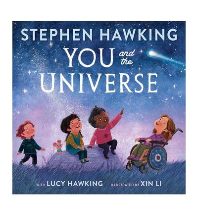 【现货】你与宇宙 霍金演讲 女儿Lucy Hawking改编 You and the Universe 原版英文儿童绘本图书书籍