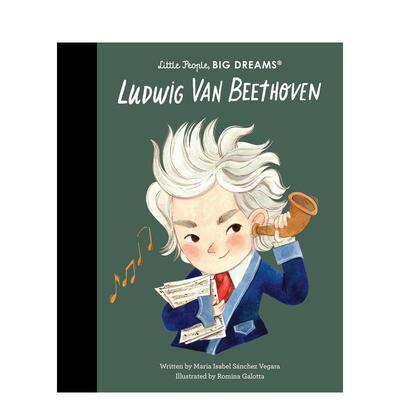 【现货】【小人物，大梦想】贝多芬 【Little People， Big Dreams】Beethoven 原版英文儿童绘本图书