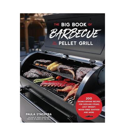 【预售】颗粒烤架上的烧烤大书 The Big Book of Barbecue on Your Pellet Grill 原版英文餐饮生活美食图书