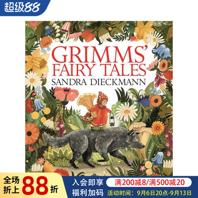 【现货】格林童话 Grimms' Fairy Tales 原版英文儿童绘本图书书籍