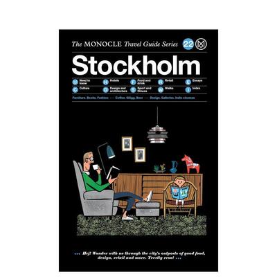 【现货】【Monocle旅行指南】斯德哥尔摩 【Monocle Travel Guide】Stockholm 原版英文旅行图书书籍