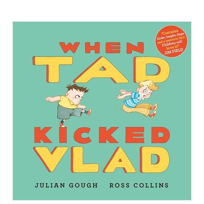 【预售】当泰德踢了弗拉德（精装） When Tad Kicked Vlad 原版英文儿童故事图书(预计2月出版)
